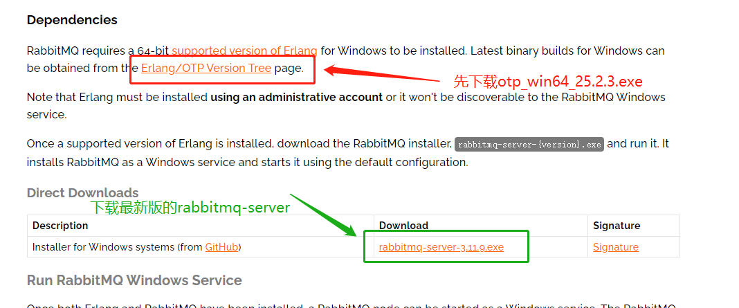 【Windows安装RabbitMQ详细教程】-腾讯云开发者社区-腾讯云
