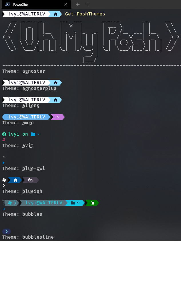将美化进行到底，使用 Oh My Posh 把 PowerShell 做成 oh-my-zsh 的样子-腾讯云开发者社区-腾讯云